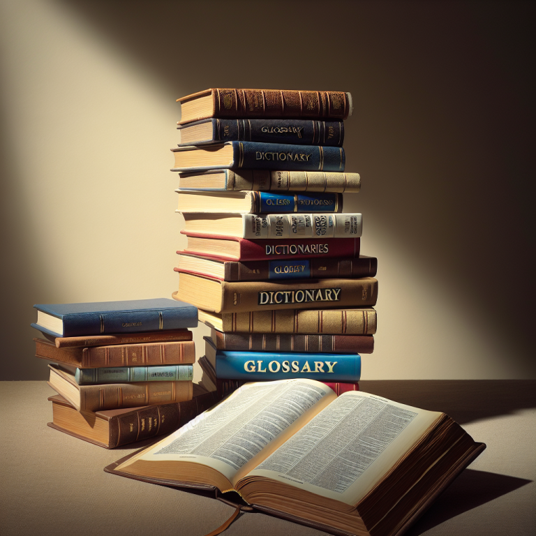 What’s the difference between a glossary and a dictionary? – Quickapedia