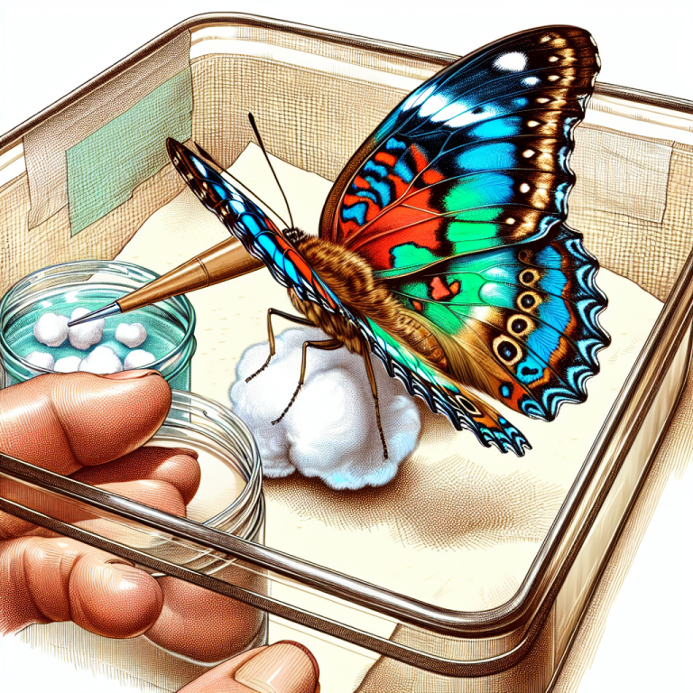How can I save a butterfly with broken legs and messed up wings ...