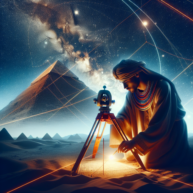 What were the primary tools used by ancient Egyptian surveyors ...