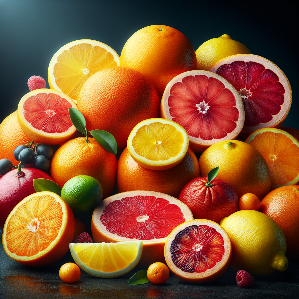 How do the antioxidant levels of different citrus fruits compare ...