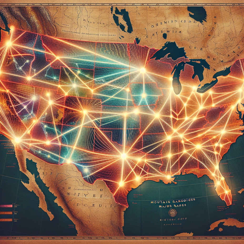 Map of leylines in the US – Quickapedia